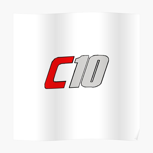 "Chevy C10 Logo" Poster by RunningWolfProd | Redbubble