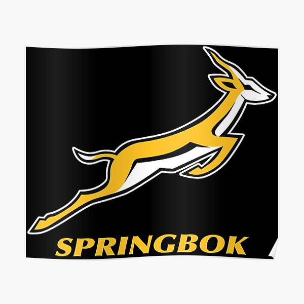 "SPRINGBOKS RUGBY" Poster for Sale by petropams | Redbubble