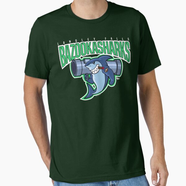 "American Dad Bazooka Sharks Logo Essential T-Shirt" Essential T-Shirt ...