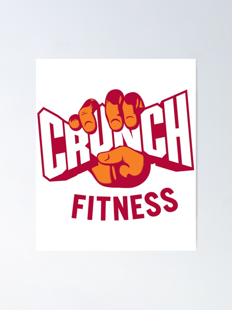 "Attractive Crunch Fitness Logo Active " Poster by babellnez1601 ...