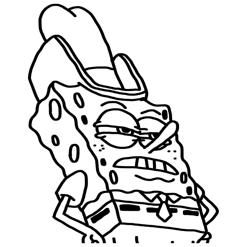 "Dirty Dan - Spongebob" by theemibee | Redbubble