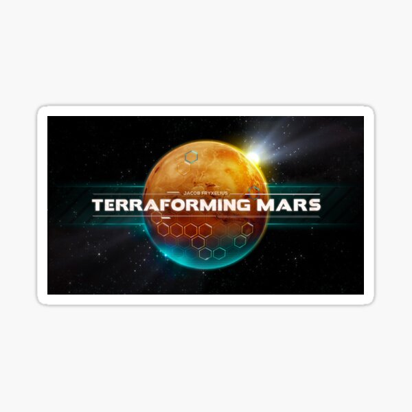 "terraforming mars" Sticker by Lover70 | Redbubble