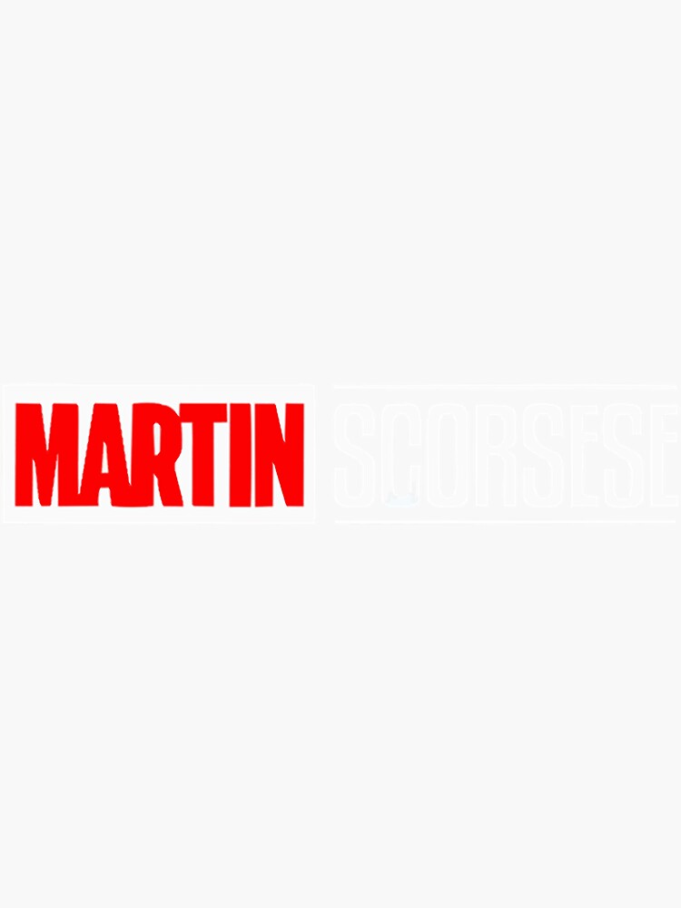 "Best seller martin scorsese logo" Sticker by KarenHarris5 | Redbubble