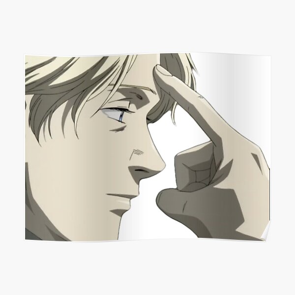 "johan liebert " Poster for Sale by krissymarie99 | Redbubble