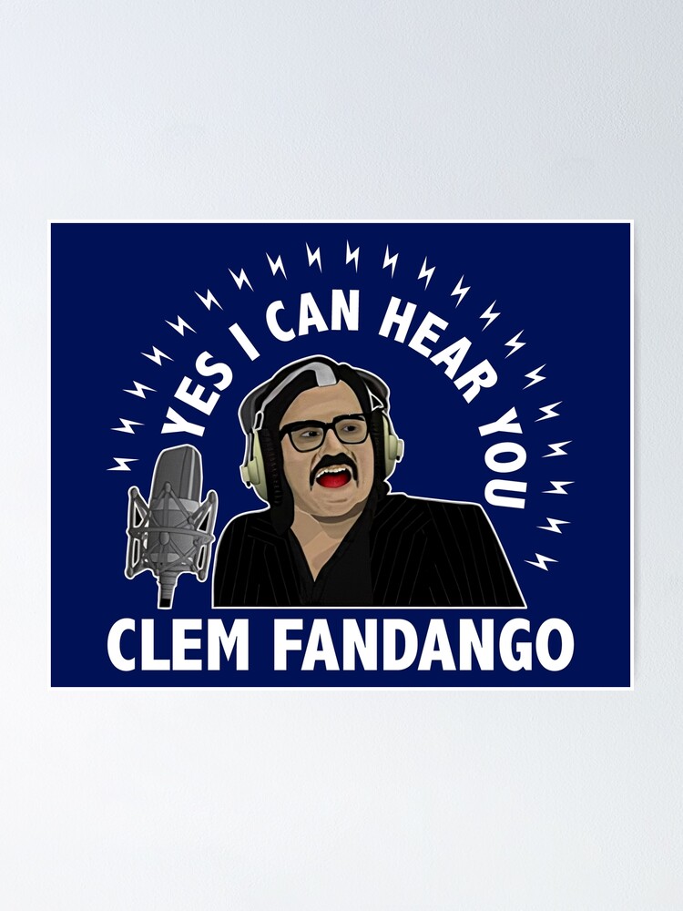 "Yes I Can Hear You Clem Fandango British Comedy Tv Unofficial Mens ...