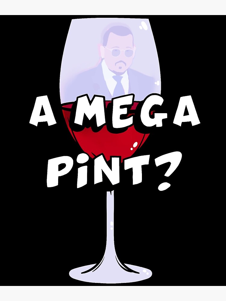 Johnny Depp A Mega Pint Poster For Sale By Waremary Redbubble