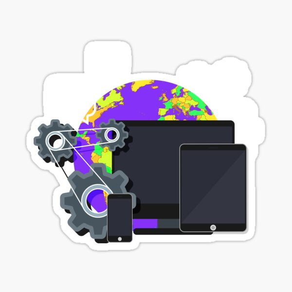 "Is This The Real Life Coding Programming" Sticker by idarabdellatif ...