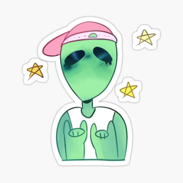 "Alien" Sticker by jupiterscent | Redbubble