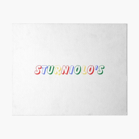 "STURNIOLO'S TRIPLETS LOGO" Art Board Print by jimmy-21 | Redbubble