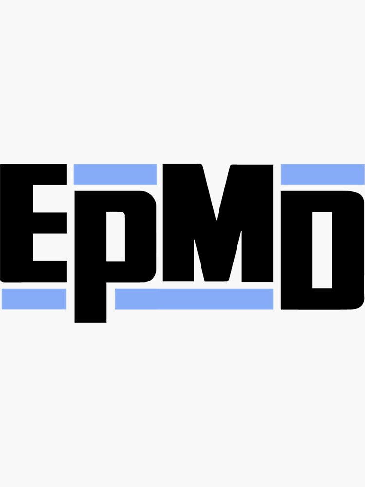 "EPMD Unfinished Business LP PROMO REPLICA Essential T-Shirt" Sticker ...