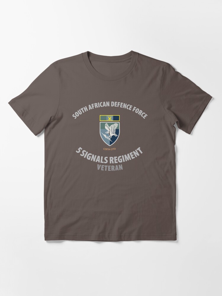 "SADF 5 Signals Regiment Shirt" T-shirt for Sale by civvies4vets ...