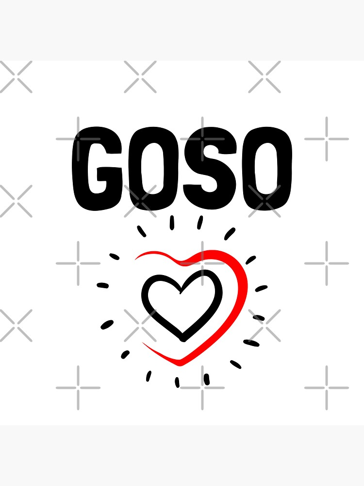 "Goso — The Get Out Stay Out strategy" Sticker by Emintin | Redbubble
