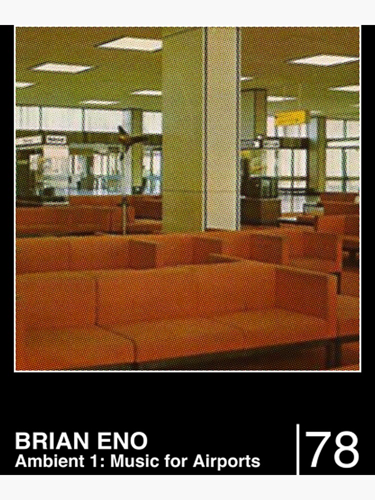 "Brian Eno" Poster for Sale by DominichNailah | Redbubble