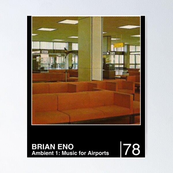 "Brian Eno" Poster for Sale by DominichNailah | Redbubble