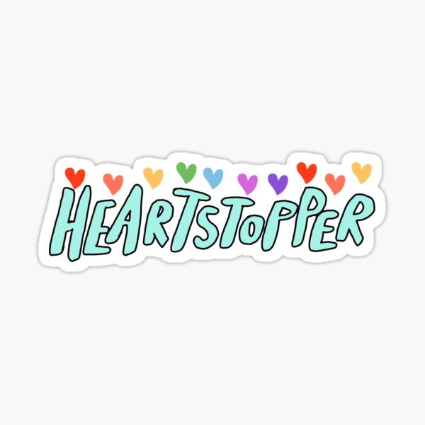 "Heartstopper " Sticker for Sale by Designsxoxo8 | Redbubble