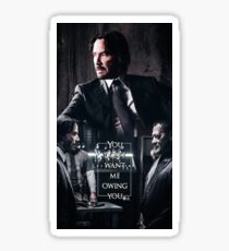 John Wick: Stickers | Redbubble