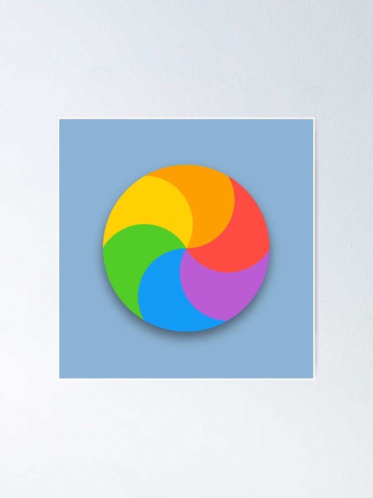 Spinning Wait Cursor Poster For Sale By Kentliau Redbubble