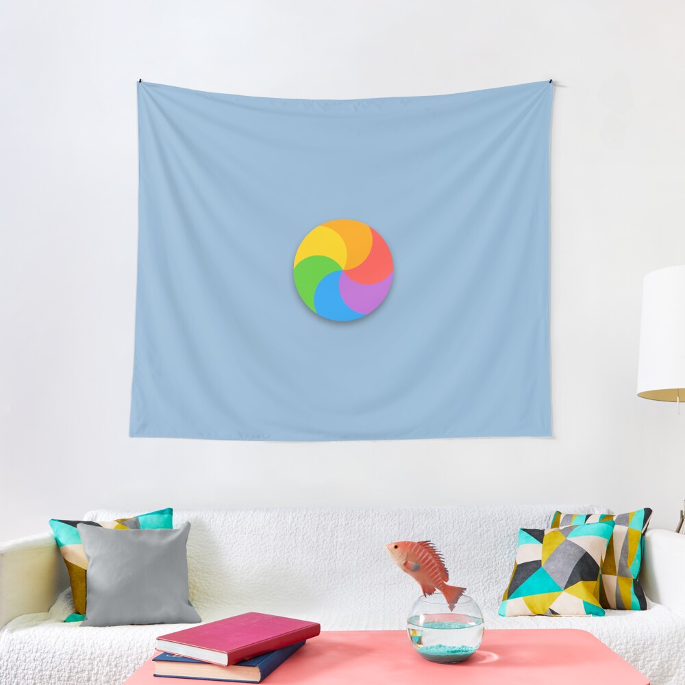 Spinning Wait Cursor Tapestry By Kentliau Redbubble