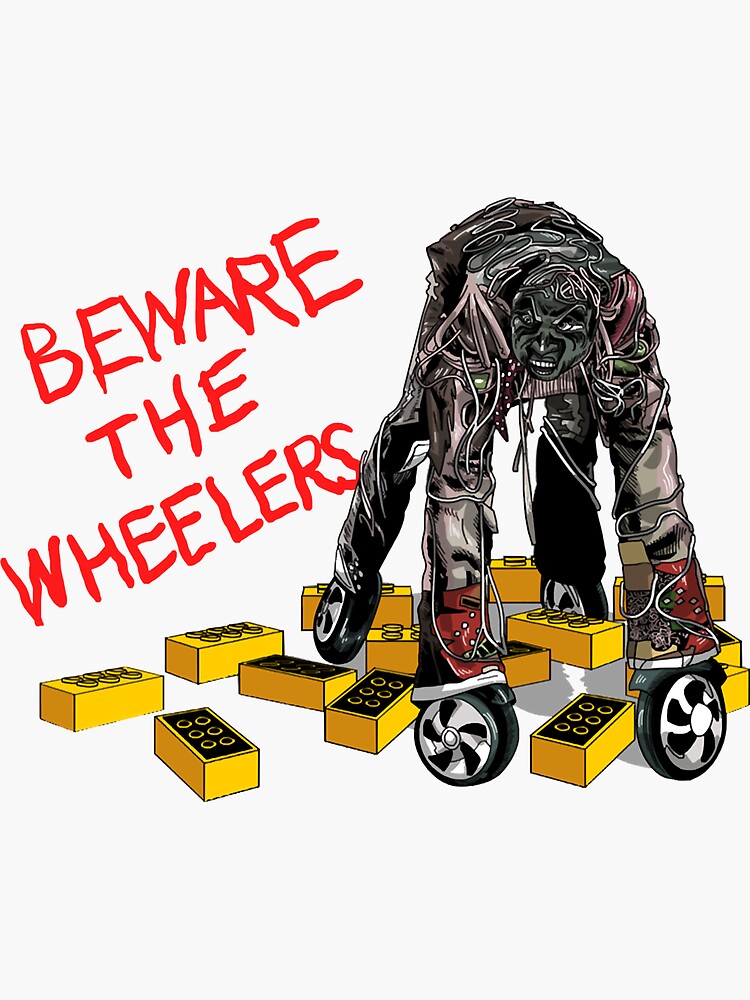 "Beware The Wheelers - Return to Oz" Sticker by Mitinsi8901 | Redbubble