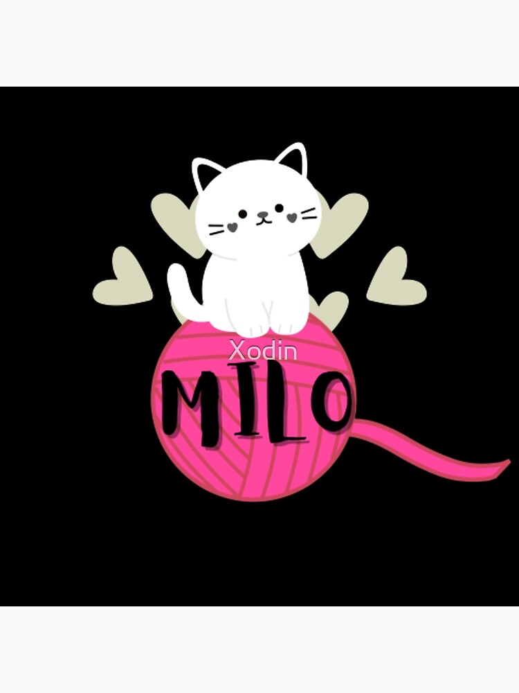 "Milo cute cat" Poster for Sale by Xodin | Redbubble