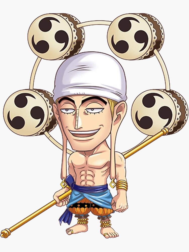 "Eneru one piece1977.png" Sticker for Sale by LolBechtel | Redbubble