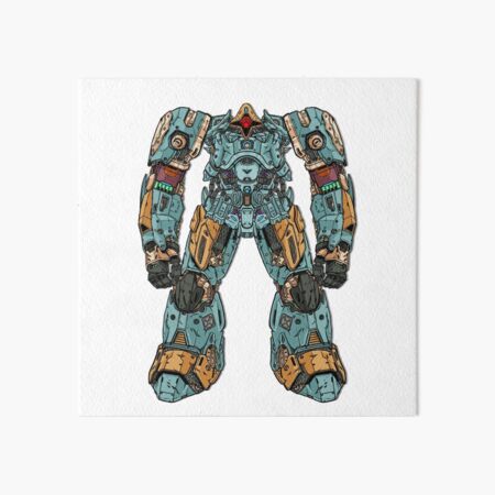 "Futuristic monster giant mecha robot builded by head arm body leg ...