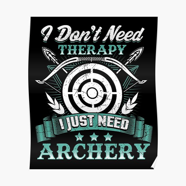 Archery Posters | Redbubble