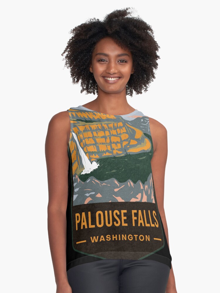 " Palouse Falls Washington" Sticker for Sale by JordanHolmes | Redbubble