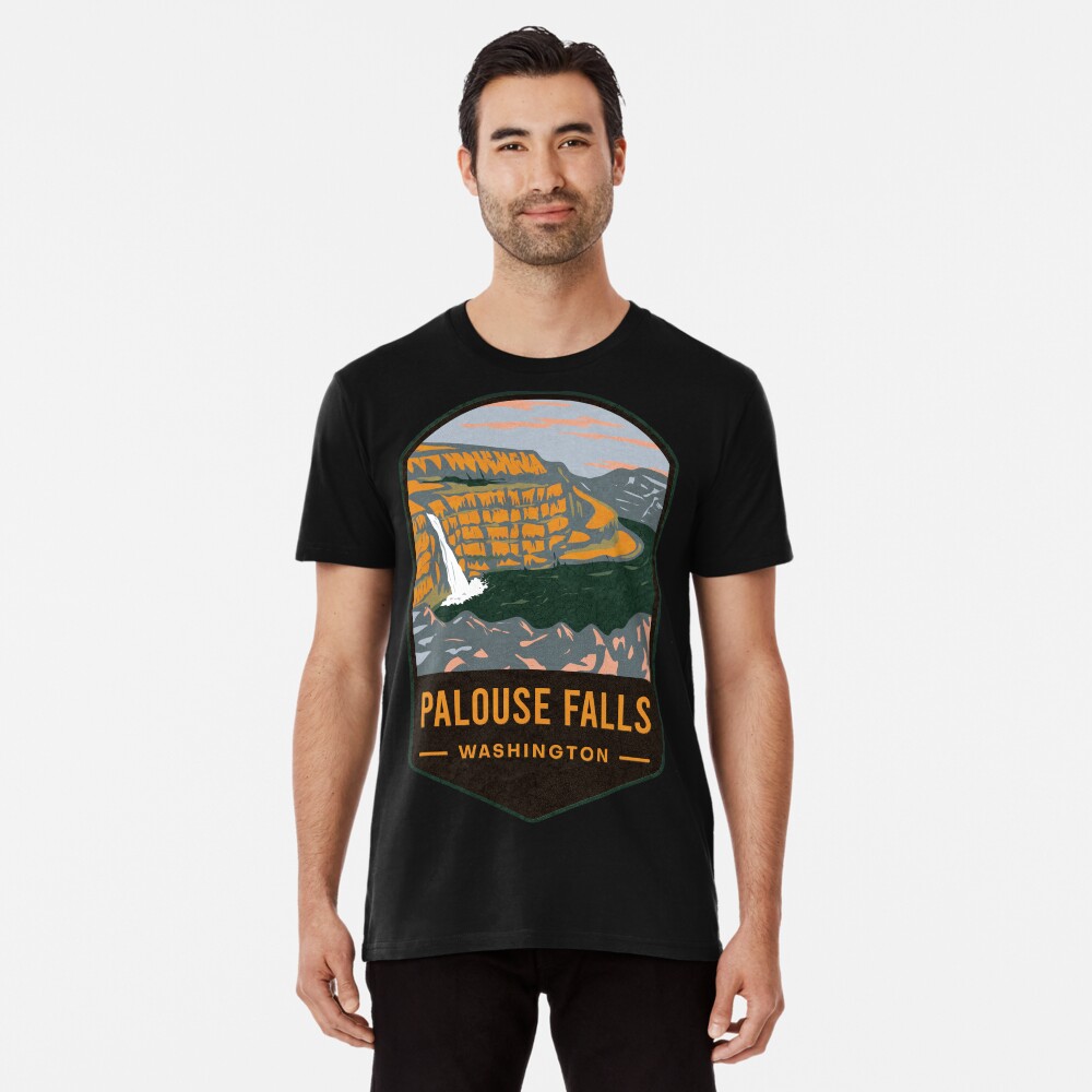 " Palouse Falls Washington" Sticker for Sale by JordanHolmes | Redbubble