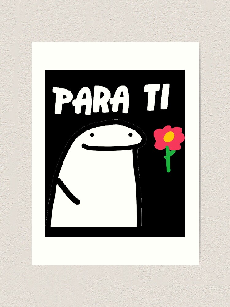 "flork carry flower flork " Art Print for Sale by TeesilogCo | Redbubble