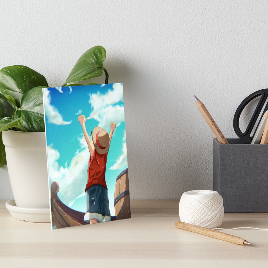 "Monkey D.Luffy - One Piece" Art Board Print by Kurama-store | Redbubble