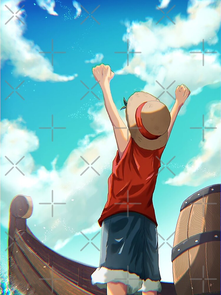 "Monkey D.Luffy - One Piece" Poster for Sale by Kurama-store | Redbubble