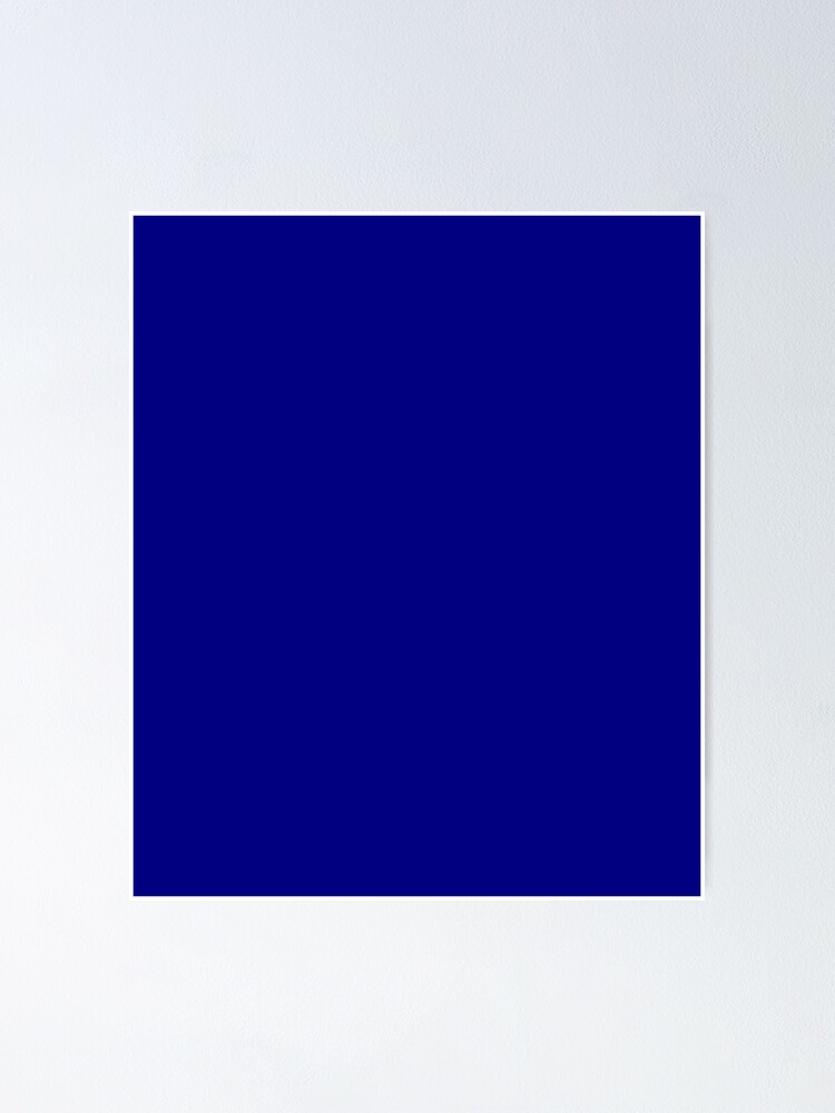 "Navy Blue" Poster by ColorEffects | Redbubble