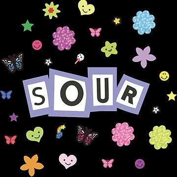 "Sour Title + Stickers Tote Bag" Sticker for Sale by EricaGarcasia ...
