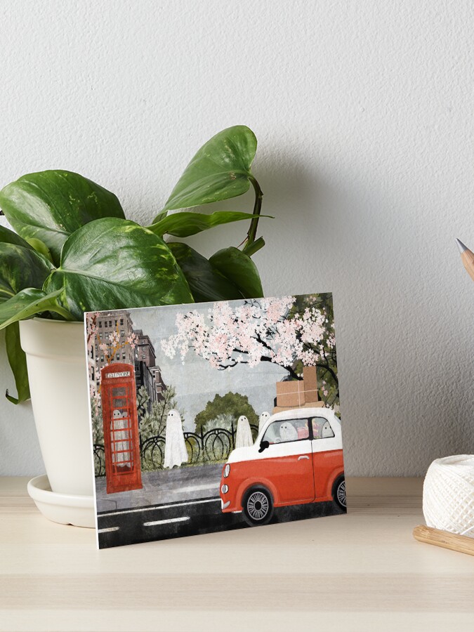 "moving again..." Art Board Print for Sale by katherineblower | Redbubble