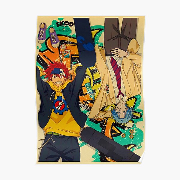 "sk8 the infinity" Poster for Sale by nanystarart | Redbubble