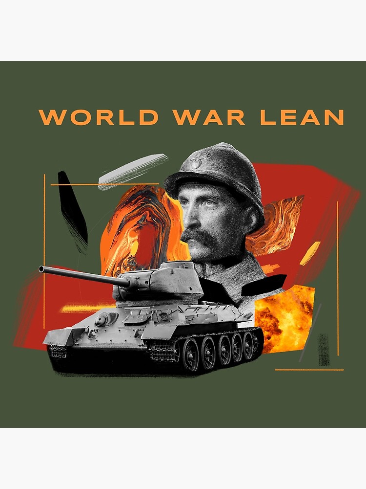 "WORLD WAR LEAN" Poster for Sale by CrisTEE | Redbubble