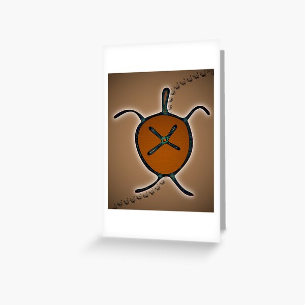 "Puerto Rico Taino Turtle Symbol " Greeting Card by liamaris | Redbubble