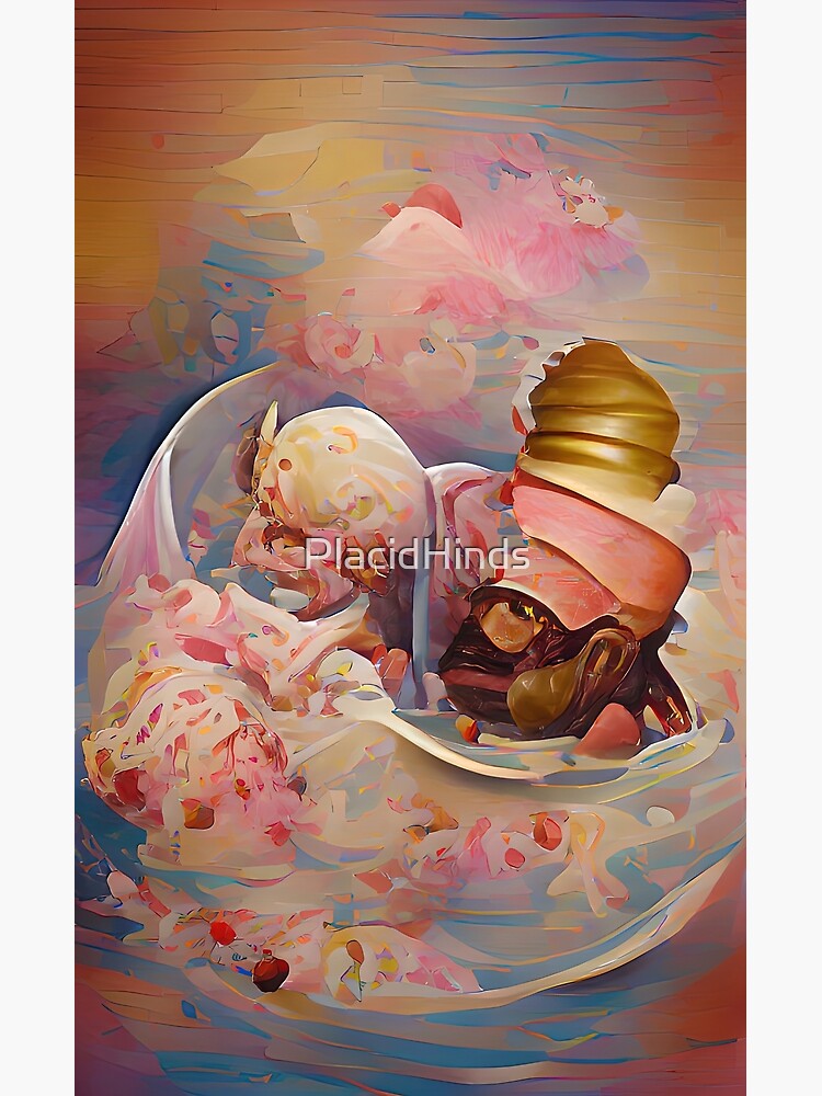 "King Midas in Sundae" Poster for Sale by PlacidHinds | Redbubble