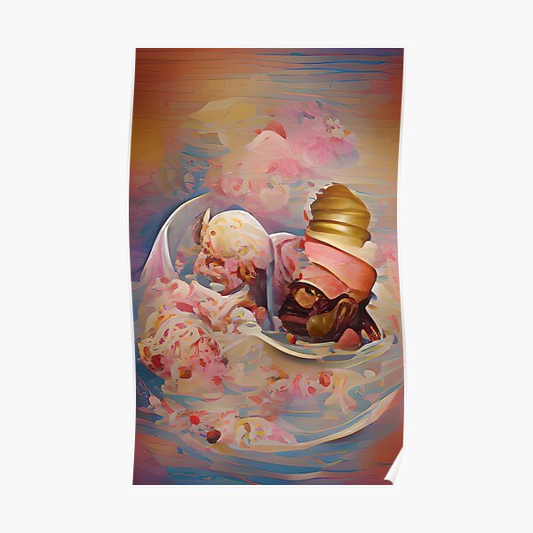 "King Midas in Sundae" Poster for Sale by PlacidHinds | Redbubble
