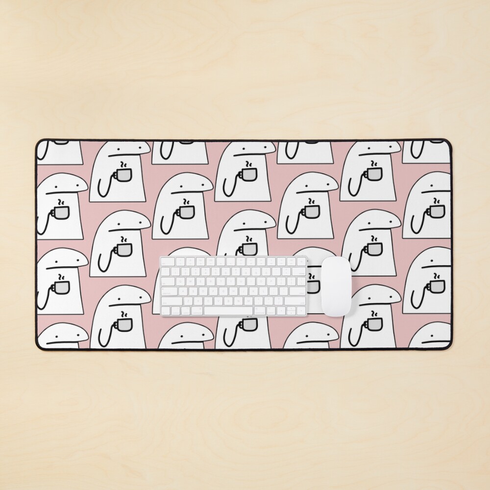 "flork drink coffe " Sticker for Sale by KrisLouDesign | Redbubble