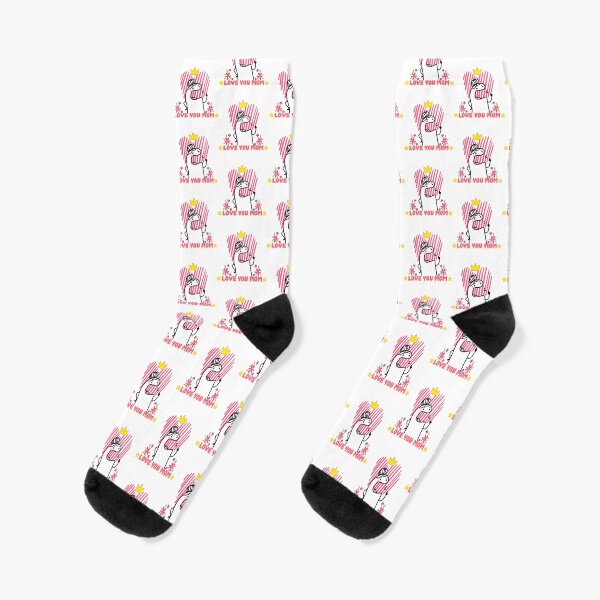 "flork flork flork flork " Socks by KrisLouDesign | Redbubble