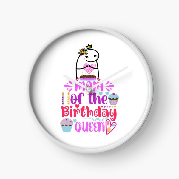 "flork flork flork flork flork flork " Clock by KrisLouDesign | Redbubble