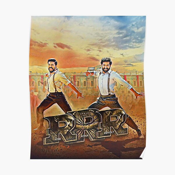Póster «imagen de tendencia de la película rrr» de Ourdesigner786 ...