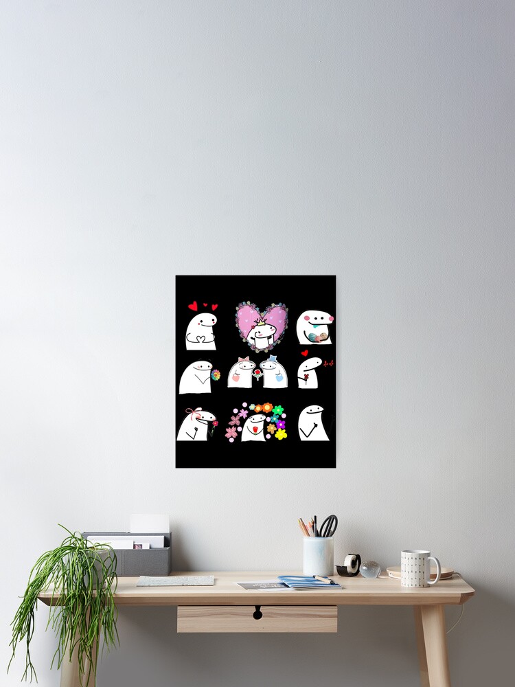 "flork stiker " Poster for Sale by KrisLouDesign | Redbubble