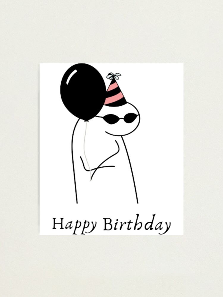 "funny flork gifts, flork happy birthday " Photographic Print for Sale ...