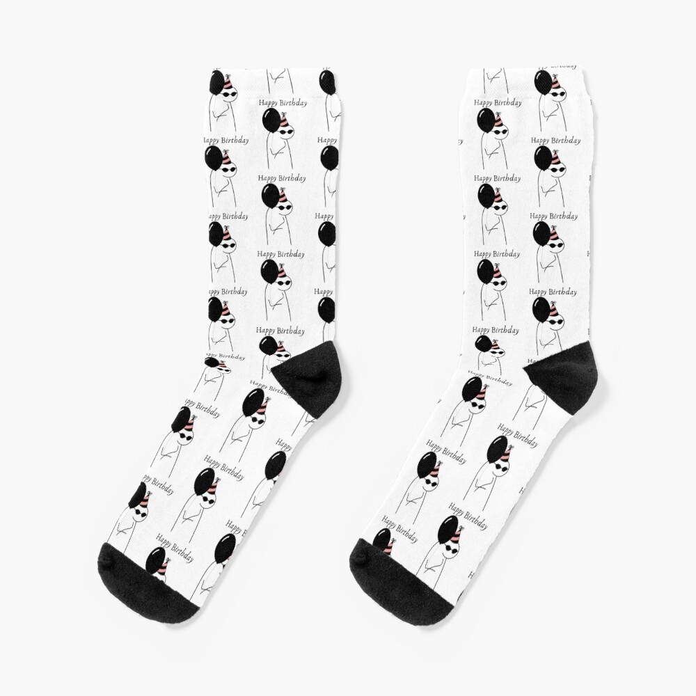 "lustige flork geschenke, flork alles gute zum geburtstag" Socken von ...