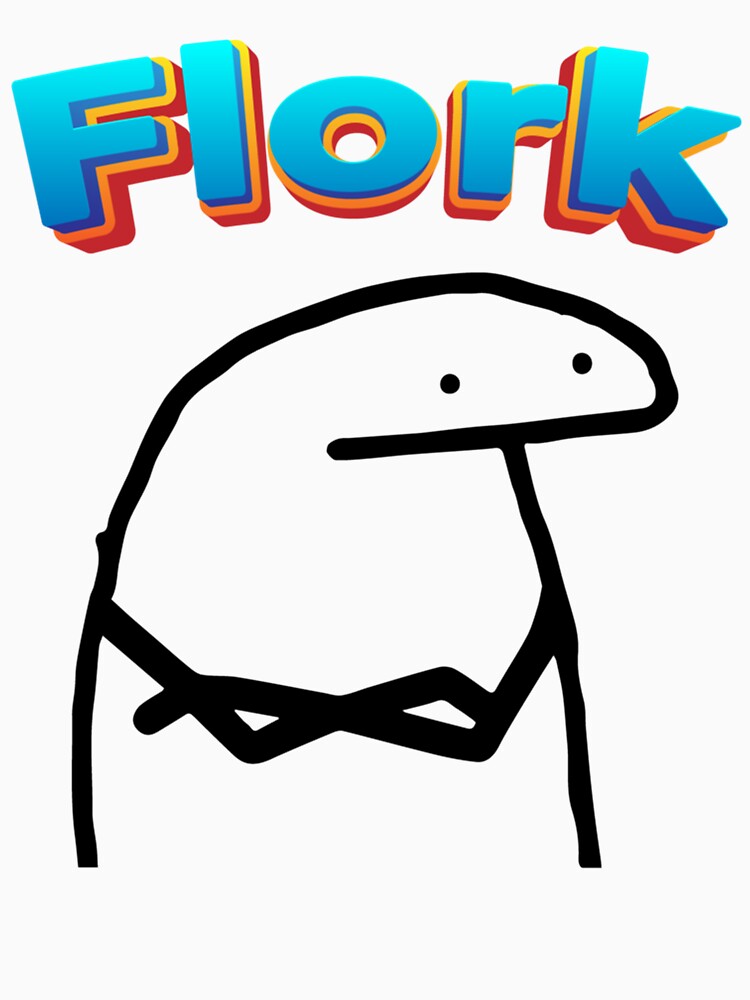 "Fuuny Flork, Cool Flork " T-shirt by KrisLouDesign | Redbubble | flork ...