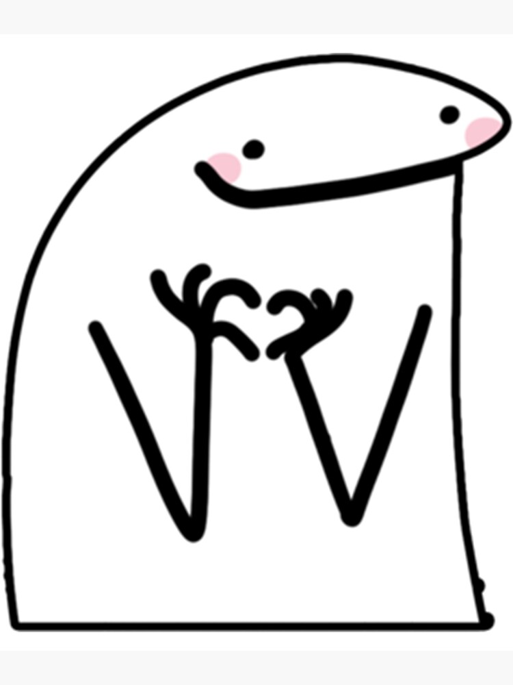 "lovely flork " Poster for Sale by KrisLouDesign | Redbubble