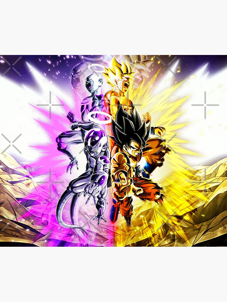 "Goku and Frieza DBS" Mouse Pad for Sale by Anime and More | Redbubble